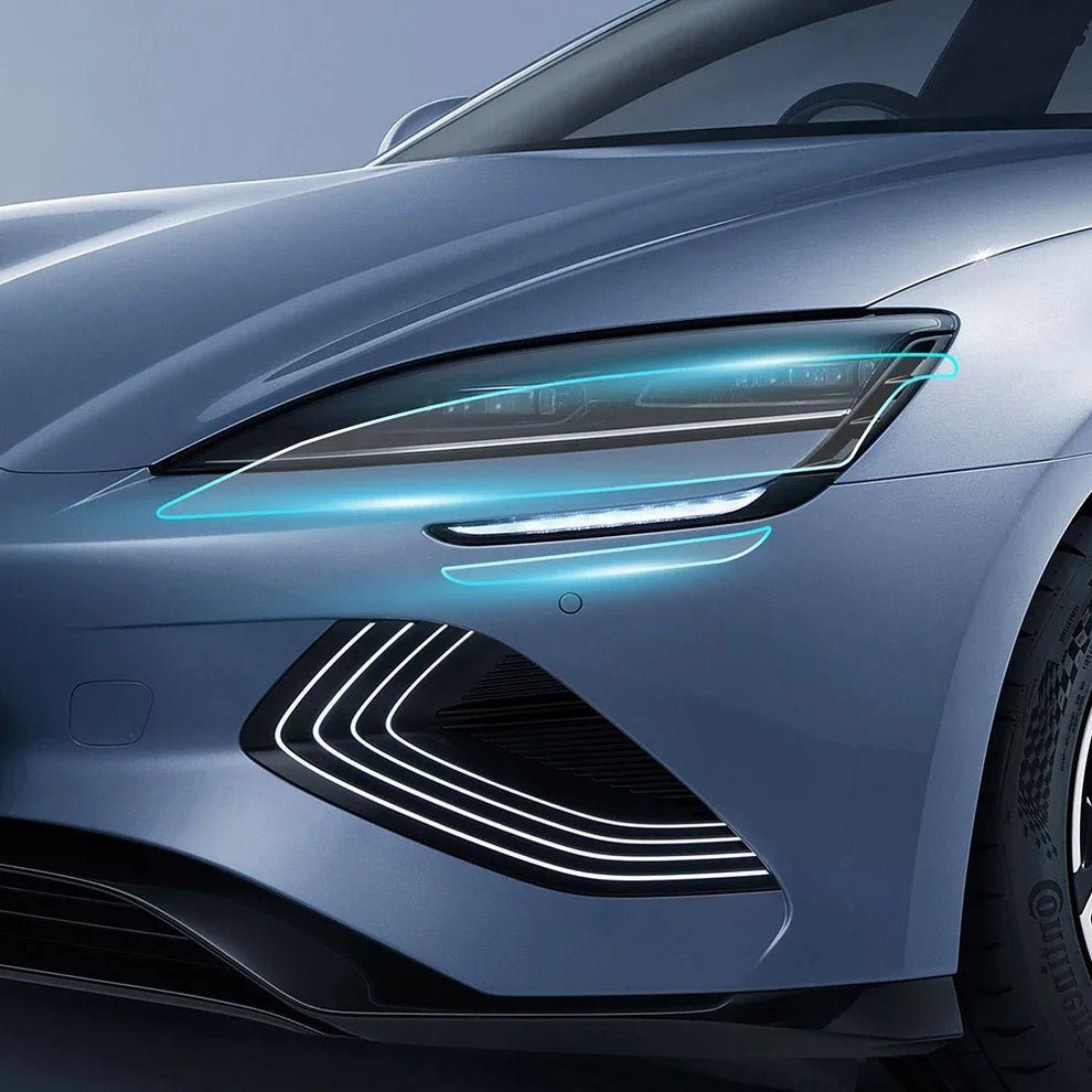 BYD Seal Smoked Headlight Film – TPU Front Lamp Tint Cover – EEVA Store