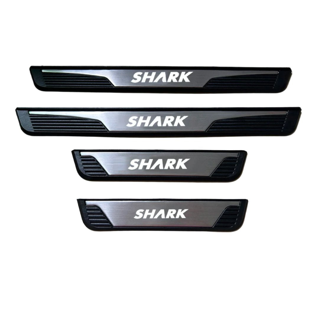 BYD Shark 6 Door Sill Plates – Stainless Steel Scuff Guard Protection ...